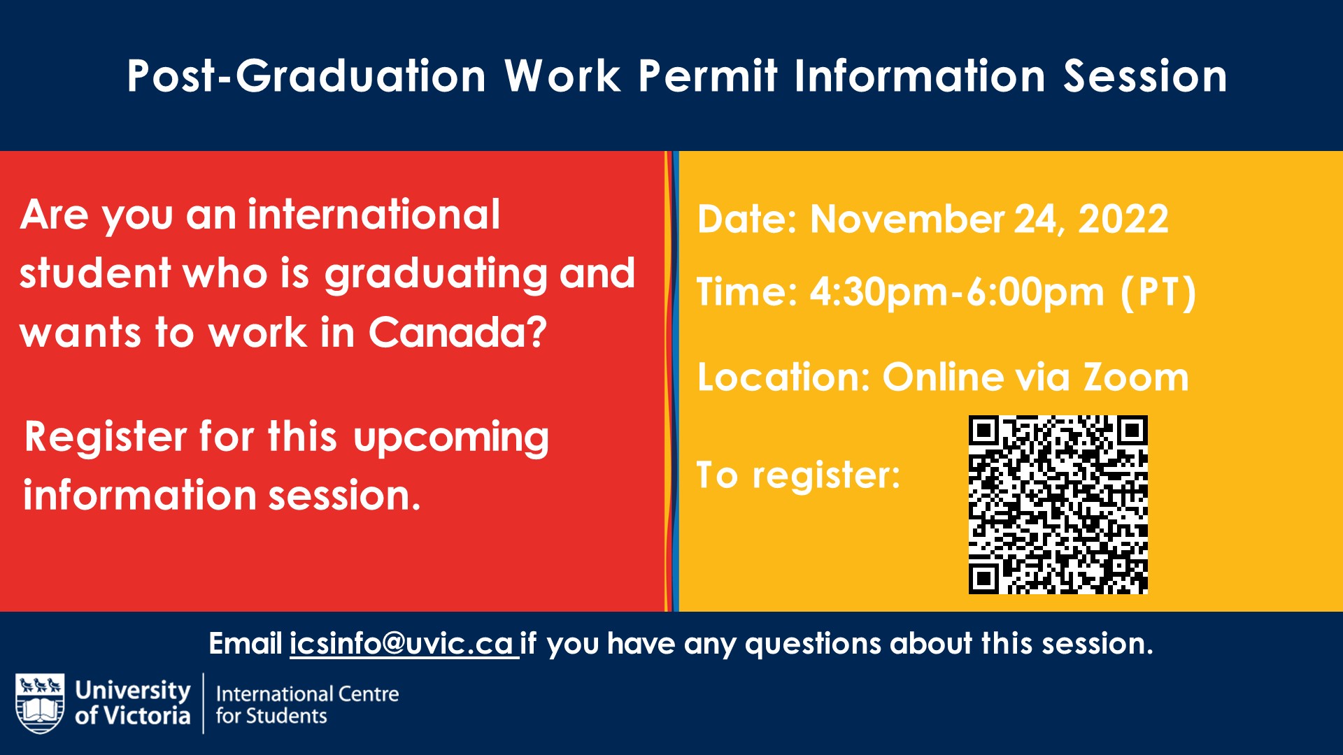 Post-Graduation Work Permit Information Session – Biochemistry and ...