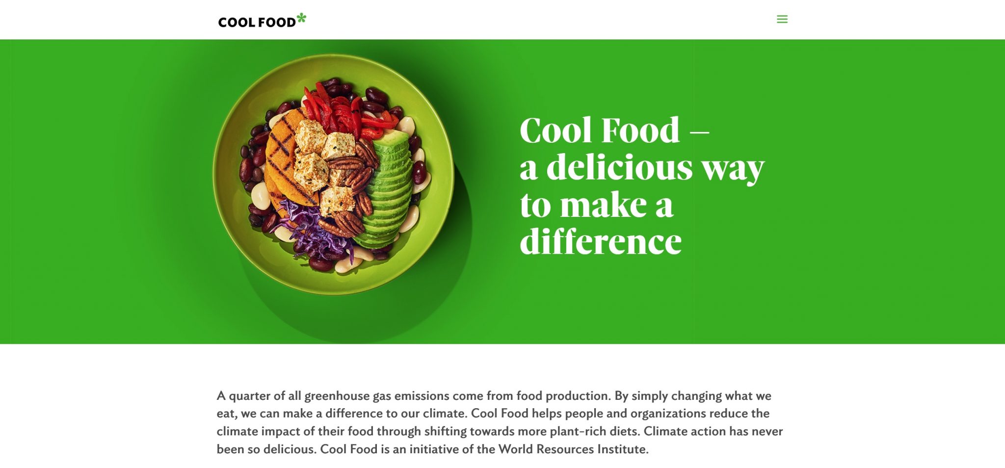 About Default and Plant-Forward Initiatives – Greener By Default at the ...