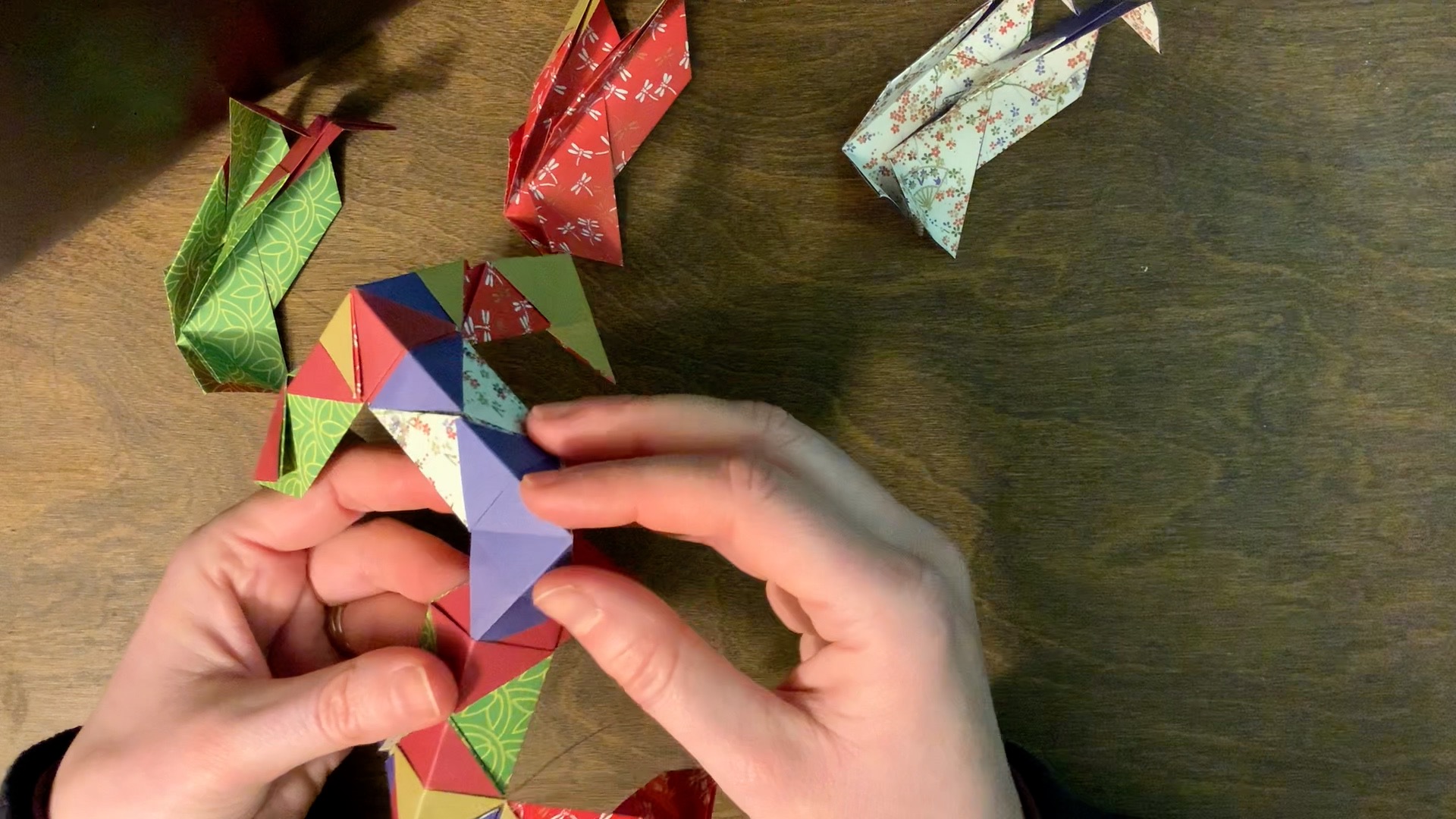 The octahedron is dual to the cube – Maths & Crafts