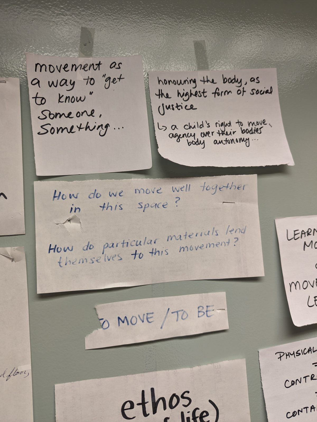 Acorn Place Team – Pedagogical Explorations